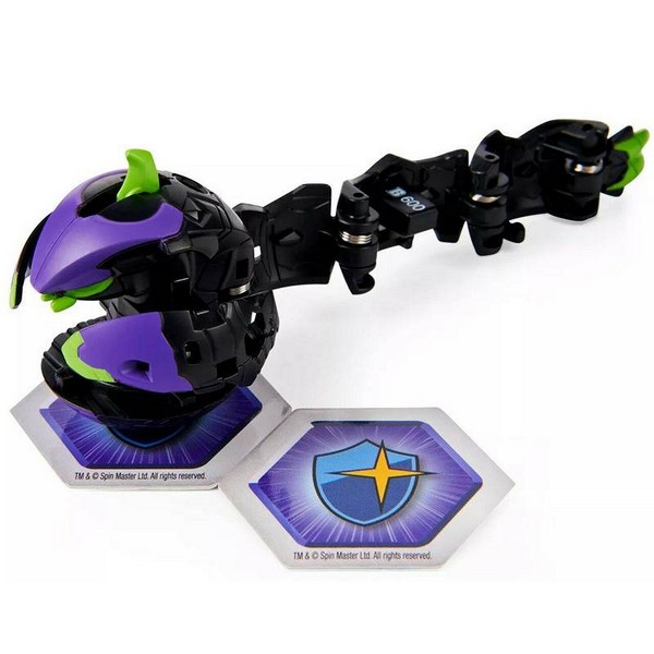 Bakugan S3 Alap labda Crustillion fekete-lila