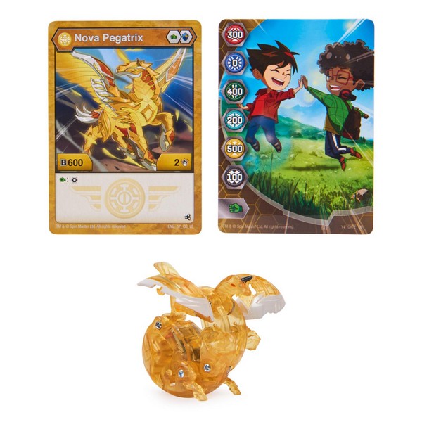Bakugan S5 Legend Nova labda Pegatrix arany