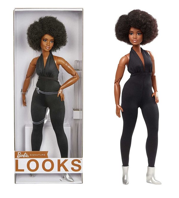 Barbie Signature Looks Doll (Curvy, Brunette)