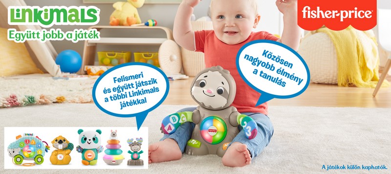 Fisher-Price Linkimals lomha lajhár