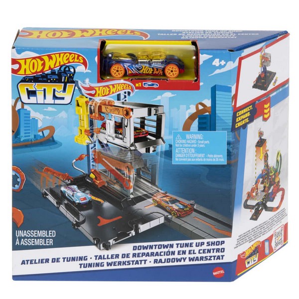 Hot Wheels City Alap Pálya Downtown Repair Station