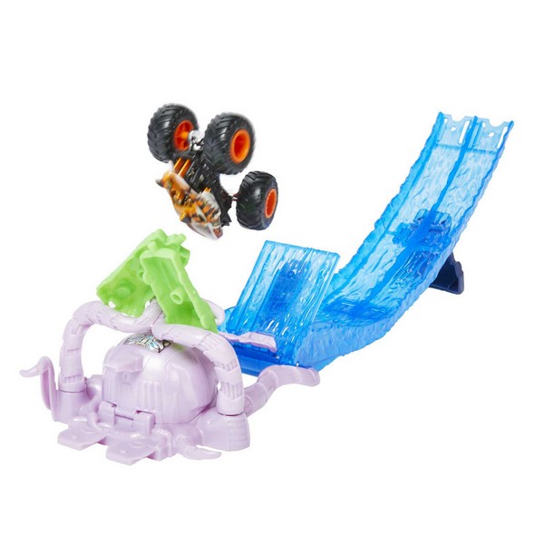 Hot Wheels Monster Trucks Bestia Pályaszett Octo-Slam