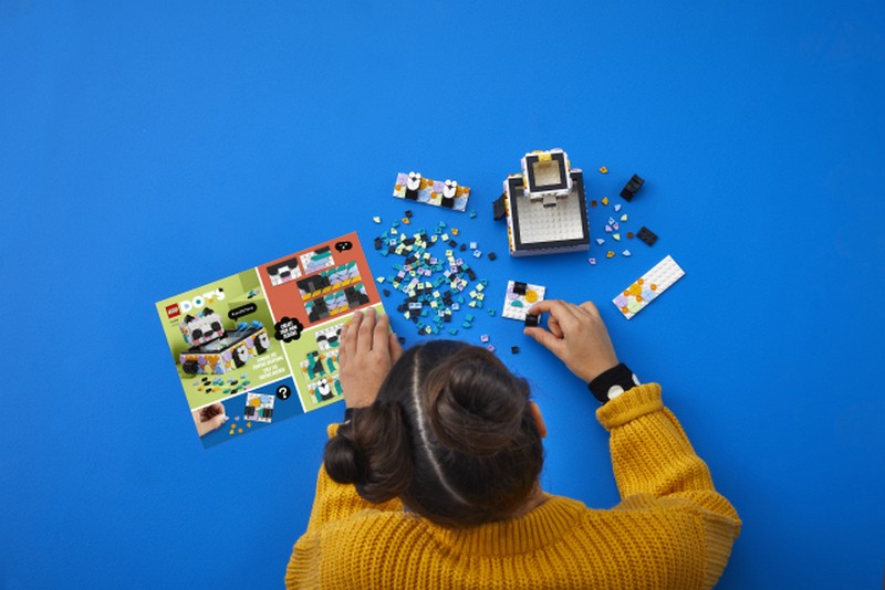LEGO DOTS 41959 Cuki pandás tálca