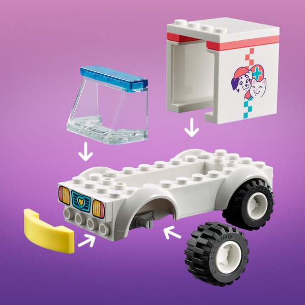 LEGO Friends 41694 Kisállat mentőautó