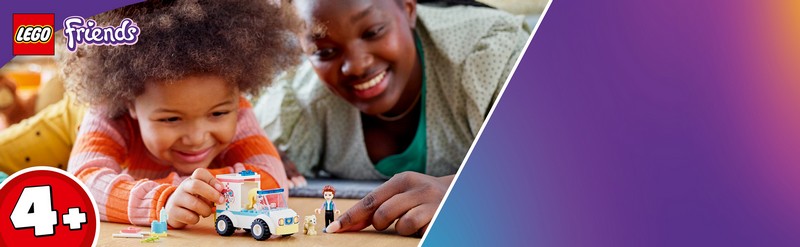 LEGO Friends 41694 Kisállat mentőautó