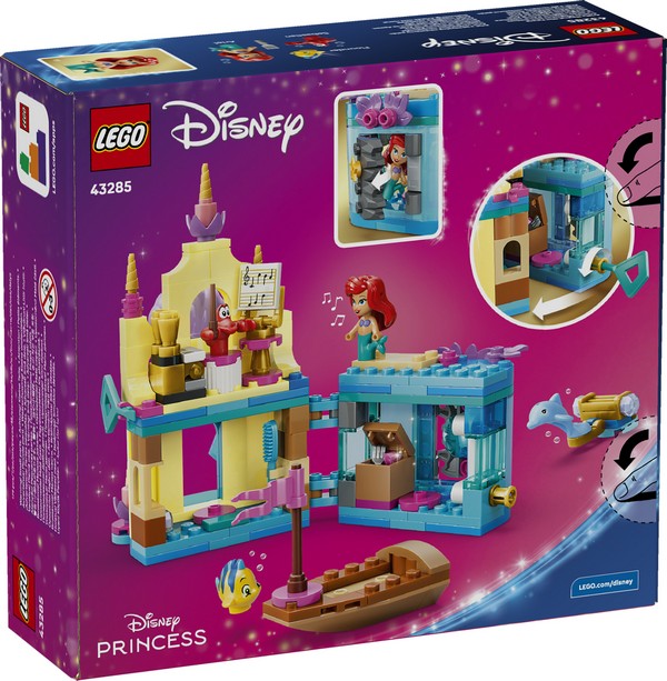 LEGO Disney Princess 43285 Ariel Varázslatos Minipalotája