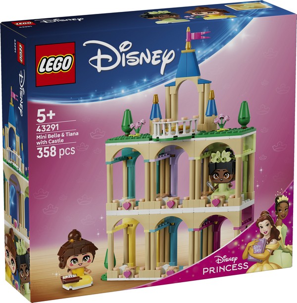 LEGO Disney Princess 43291 Mini Belle És Tiana Kastéllyal