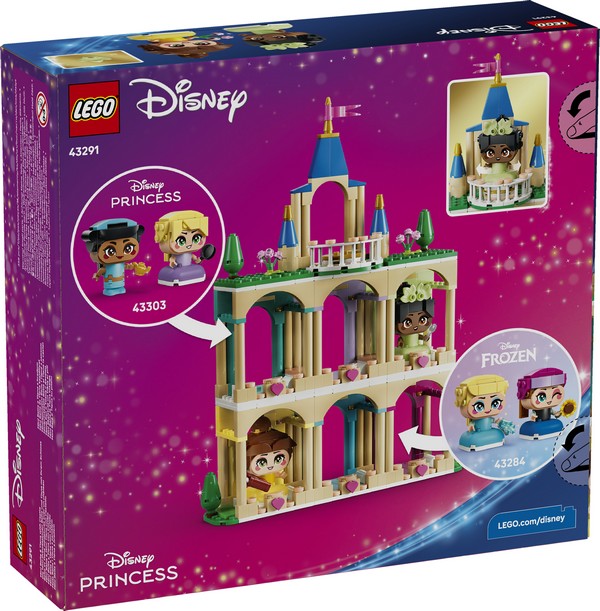 LEGO Disney Princess 43291 Mini Belle És Tiana Kastéllyal